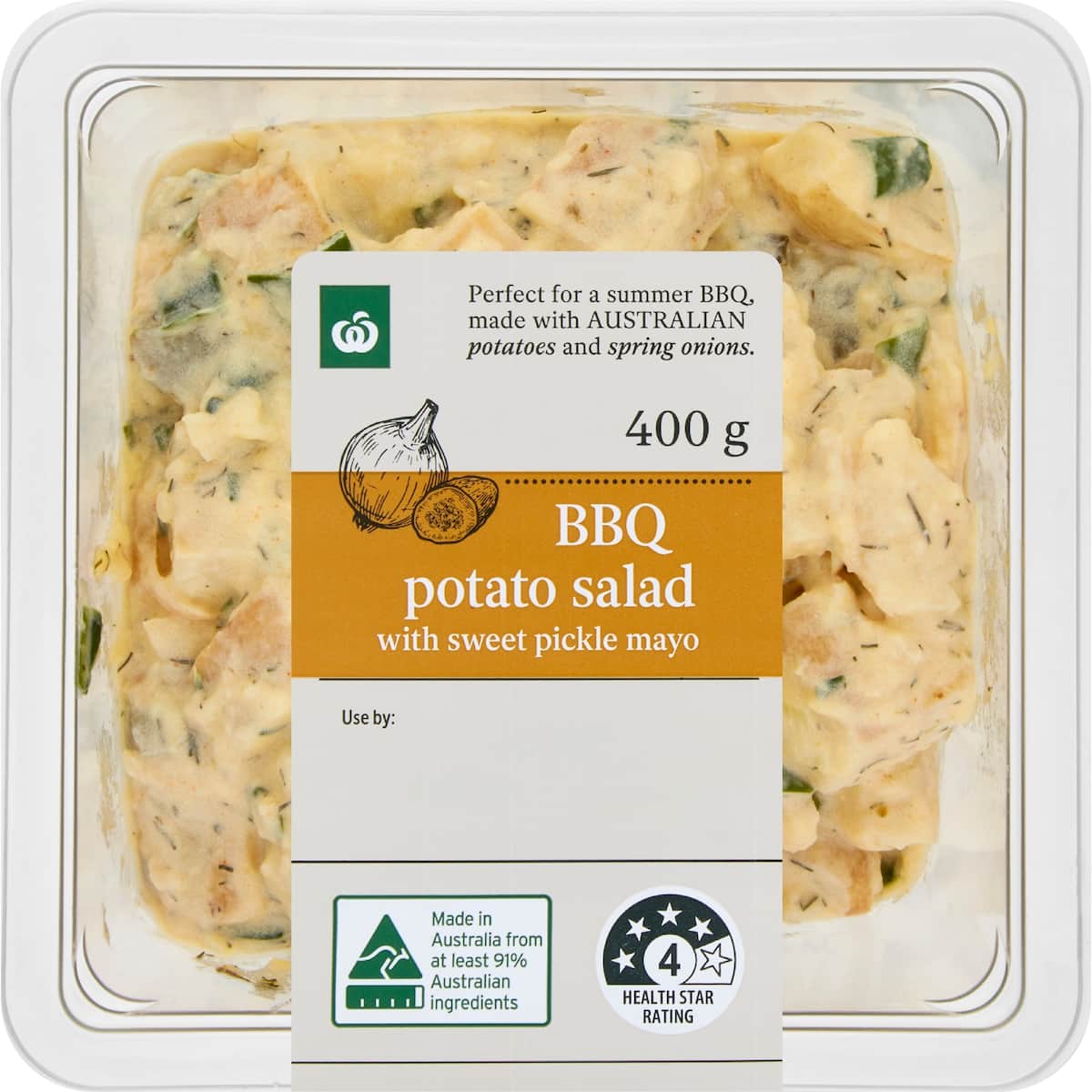 Woolworths BBQ Potato Salad 400g | bunch