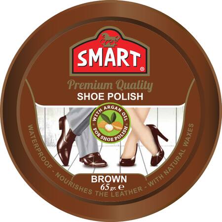Get Smart Shoe Polish Brown 65g delivered to your doorsteps in minutes | AU