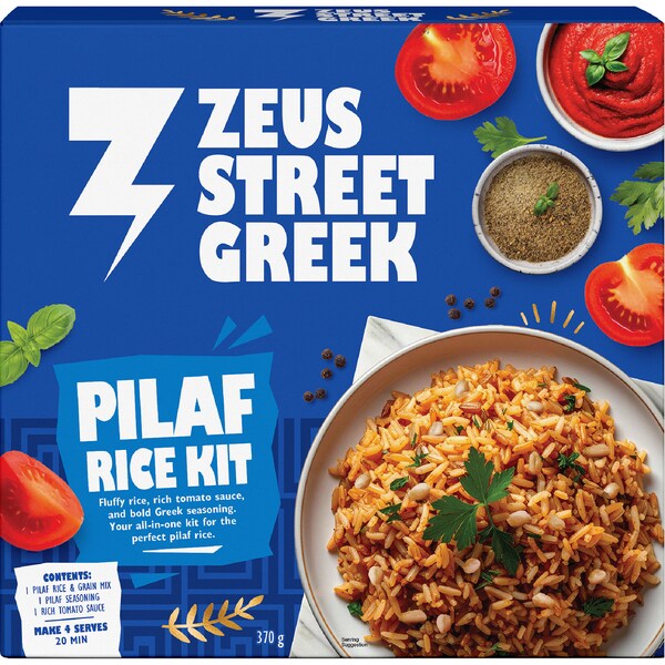 Zeus Street Greek Pilaf Rice Kit 370g | Woolworths