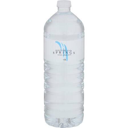 Get Hinterland Springs Natural Spring Water 1.5L delivered to your ...