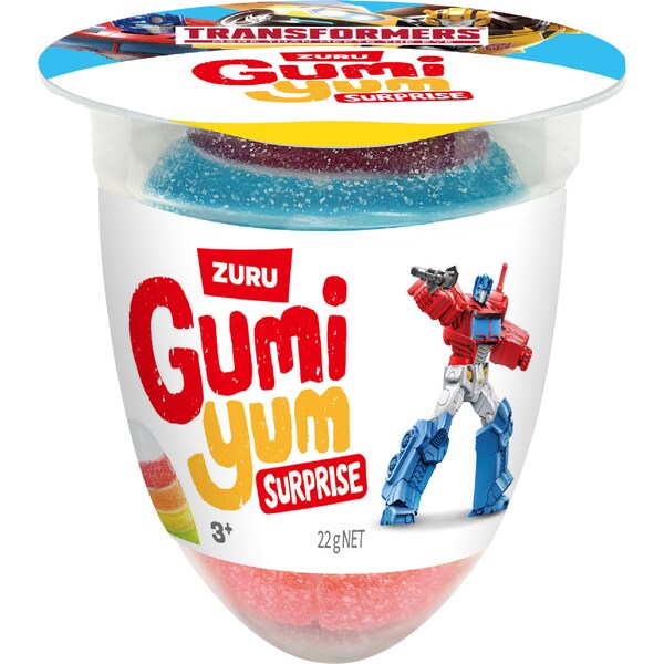 Zuru Gumi Yum Surprise Transformers 22g | Woolworths