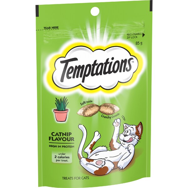 Temptations Cat Treats Catnip Flavour 85g | Woolworths