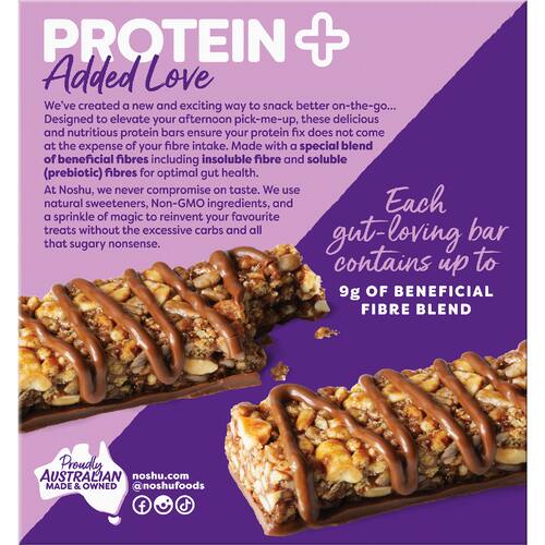 Noshu Protein Plus Fibre Pro Bars Choc Malt 5 pack | bunch