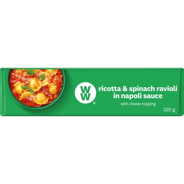 Weight Watchers Spinach & Ricotta Ravioli 320g | Woolworths