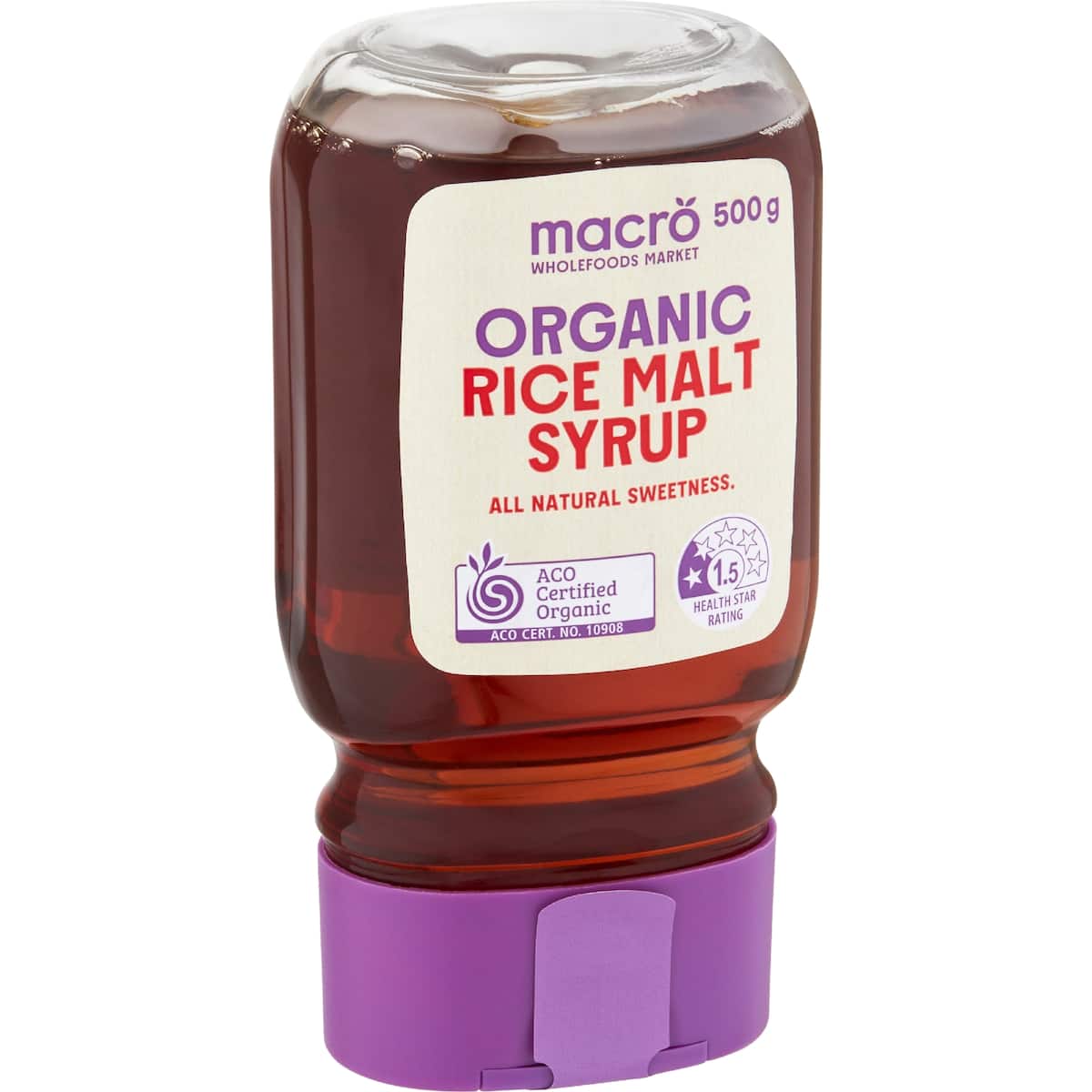 Macro Light & Golden Rice Malt Syrup 500g | bunch