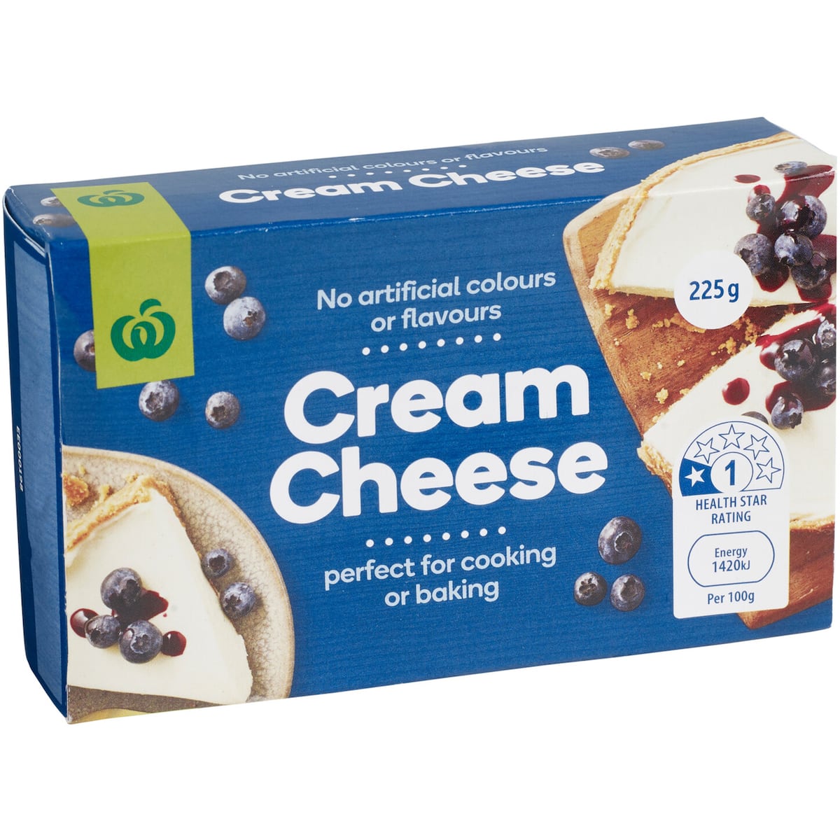 Woolworths Cream Cheese Block 225g | bunch