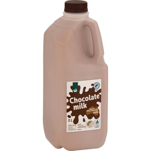 Woolworths Chocolate Flavoured Milk 2l | bunch