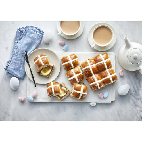 Woolworths Traditional Mini Hot Cross Buns 9 Pack | bunch