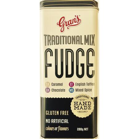 Get Gran's Fudge Traditional Tin 280g delivered to your doorsteps in ...