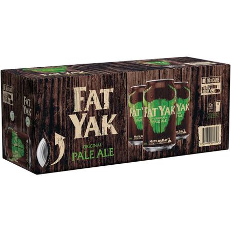 Get Matilda Bay Fat Yak Pale Ale Cans 330ml x 10 Pack delivered to your ...