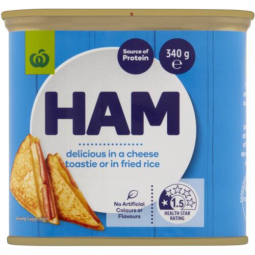 Woolworths Canned Ham 340g | bunch