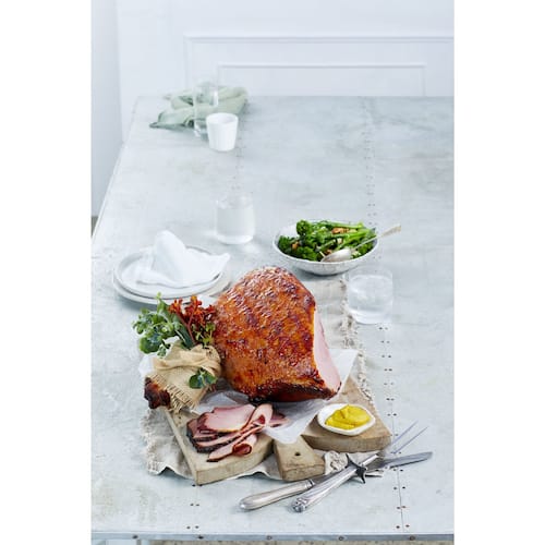 Woolworths Gold Triple Smoked Free Range Bone-In Half Leg Ham 3kg - 6kg ...