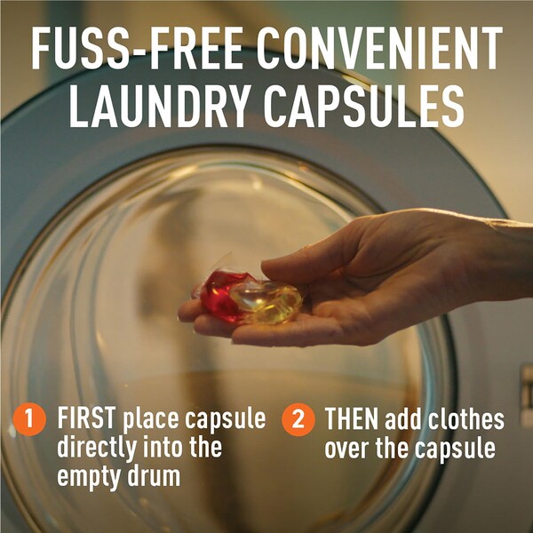 Earthwise Orange & Eucalyptus Laundry Capsules Washing Detergent 26 ...