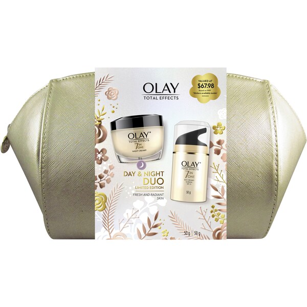 Olay Total Effects Day & Night Duo Gift Pack 2 Pack | Woolworths