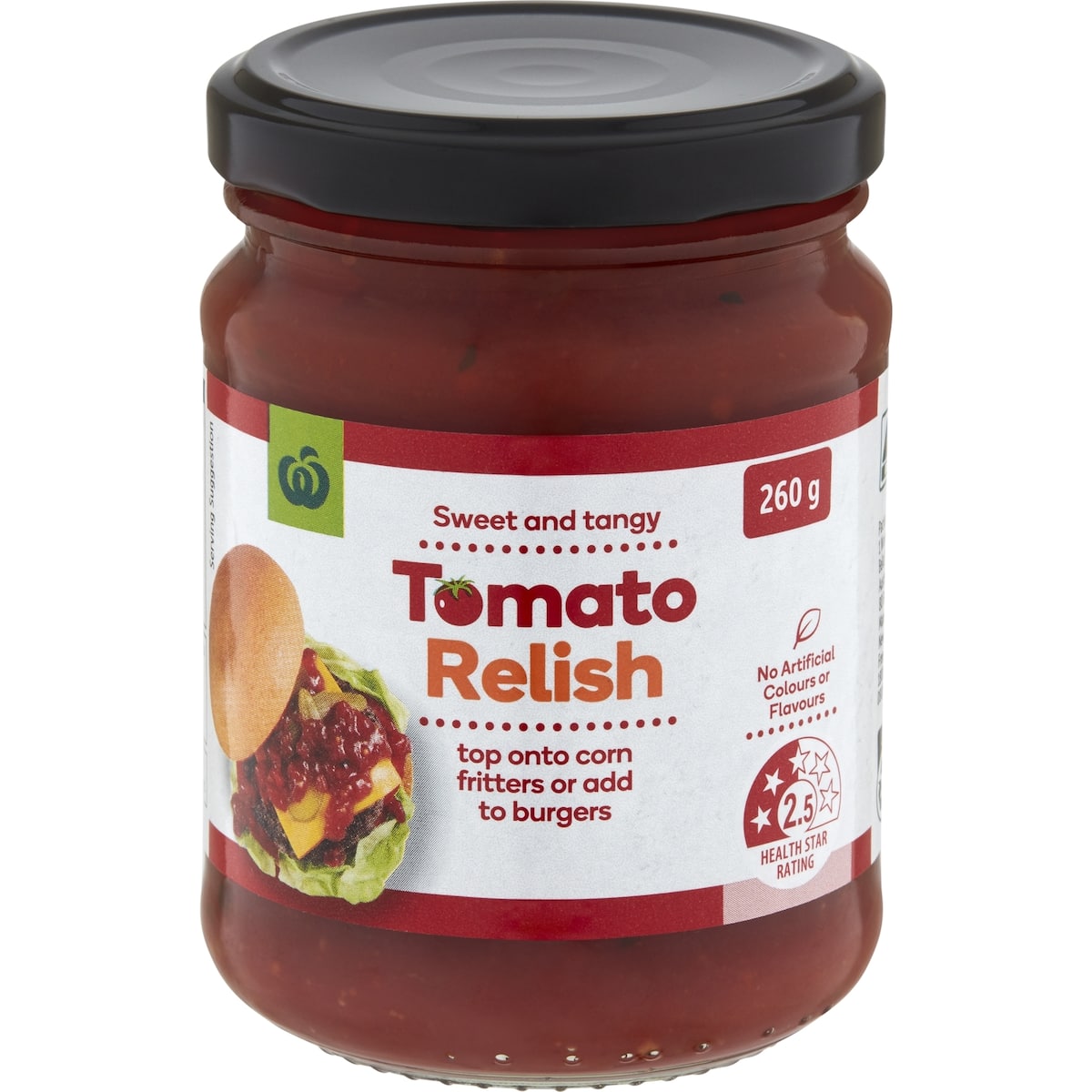 Woolworths Tomato Relish 260g | bunch