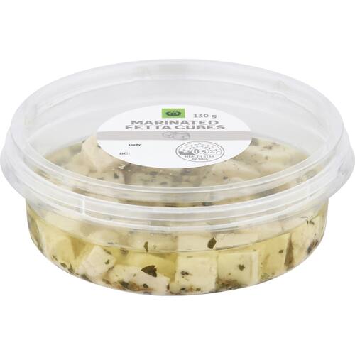 Woolworths Marinated Fetta Cubes 130g | bunch