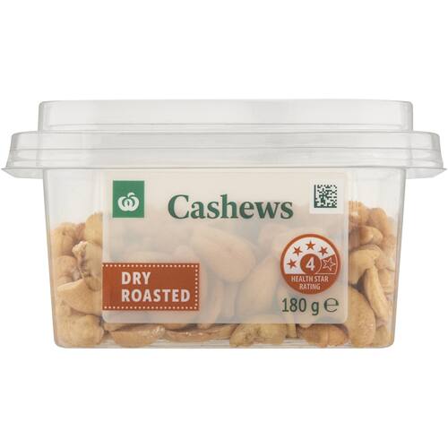 Woolworths Cashew Roasted Snack Pots 180g | bunch