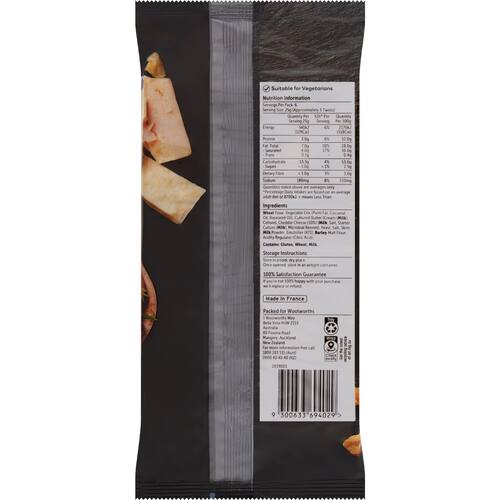 Woolworths Cheddar Cheese Puff Pastry Twists 150g | bunch