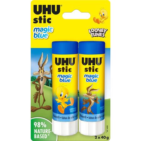 Get UHU Blue Stic Glue Stick 2 pack delivered to your doorsteps in ...