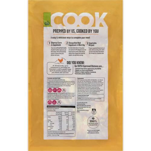 Woolworths Cook Boneless Butterflied Chicken Mango & Sweet Chilli 850g ...
