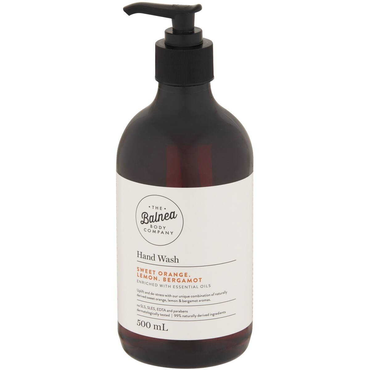 Balnea Orange Lemon and Bergamot Hand Wash 500ml | bunch