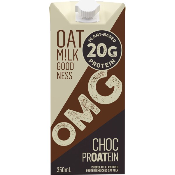 Oat Milk Goodness Omg Chocolate Protein Oat Milk 350ml | Woolworths