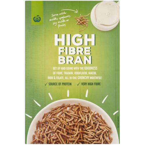 Woolworths High Fibre Bran 500g | bunch