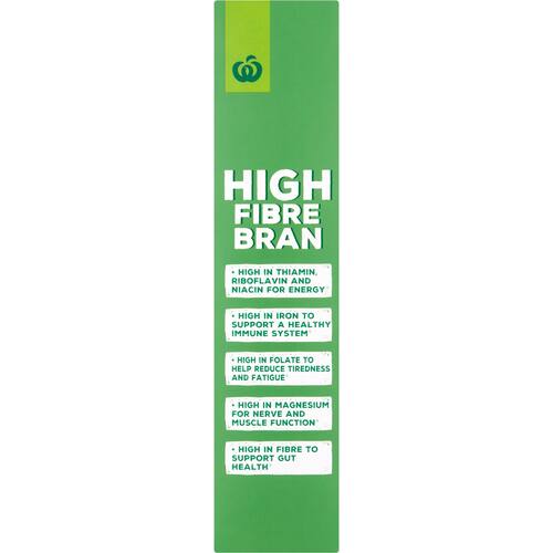 Woolworths High Fibre Bran 500g | bunch