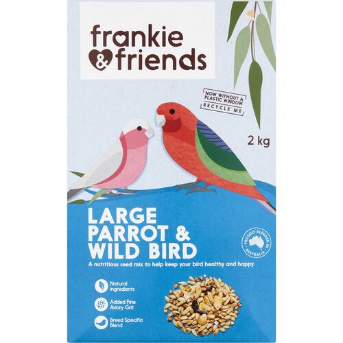 Frankie and Friends Large Parrot and Wildbird Bird Seed Mix 2kg | bunch