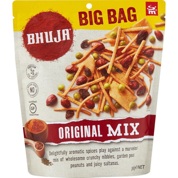 Bhuja Original Mix Big Bag 390g | Woolworths