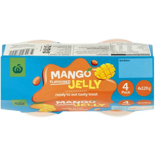 Woolworths Mango Jelly 4 Pack | bunch