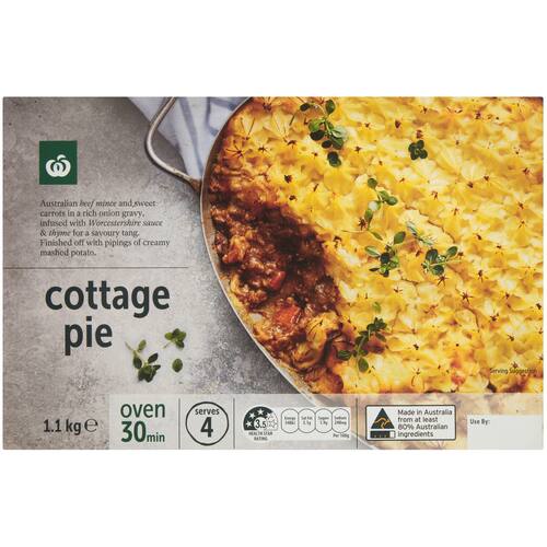 Woolworths Family Classics Cottage Pie 1.1kg | bunch