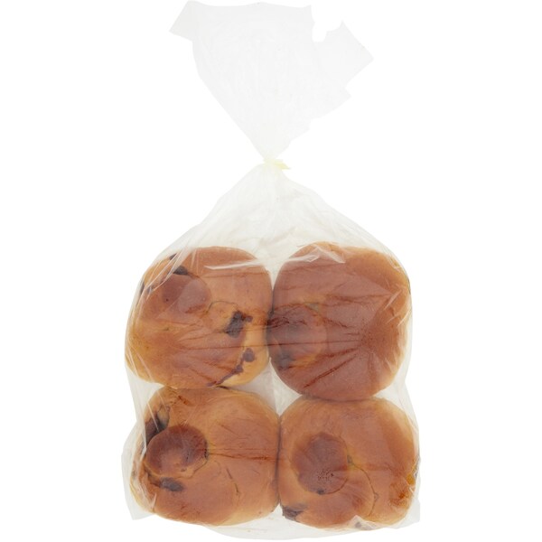 Woolworths Brioche Style Choc Chip Knot 4 Pack | Woolworths