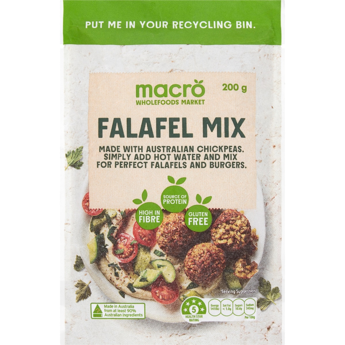 Macro Falafel Mix 200g | bunch
