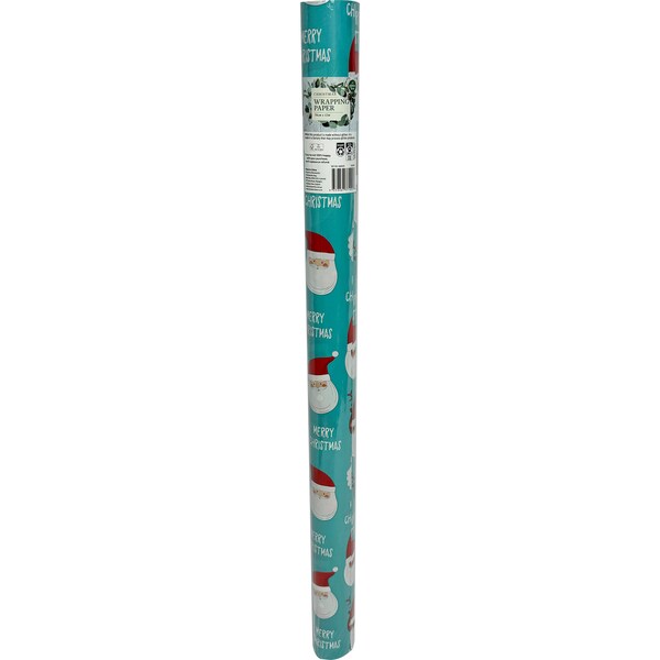 Christmas Wrapping Paper Roll 12m Santa & Reindeer each | Woolworths
