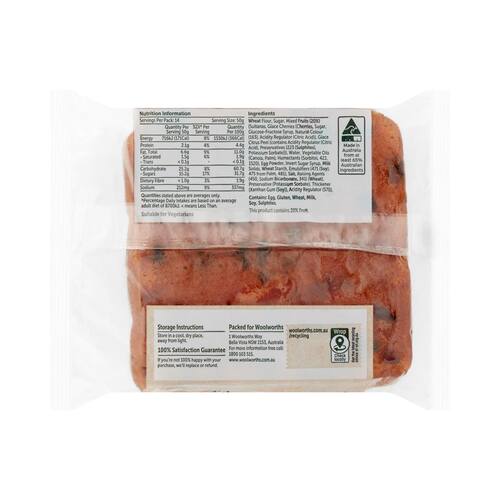 Woolworths Lightly Fruited Cake 700g | bunch
