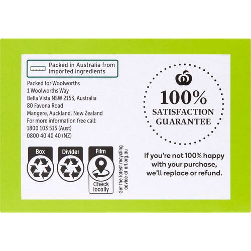 Woolworths Green Tea 50 Pack | bunch