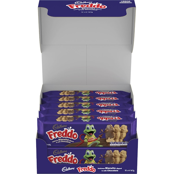 Cadbury Freddo Chocolate Biscuits 167g | Woolworths Cadbury Freddo Chocolate Biscuits 167g | Woolworths