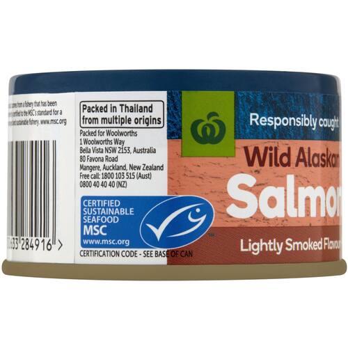 Woolworths Salmon Naturally Smoked 95g | bunch