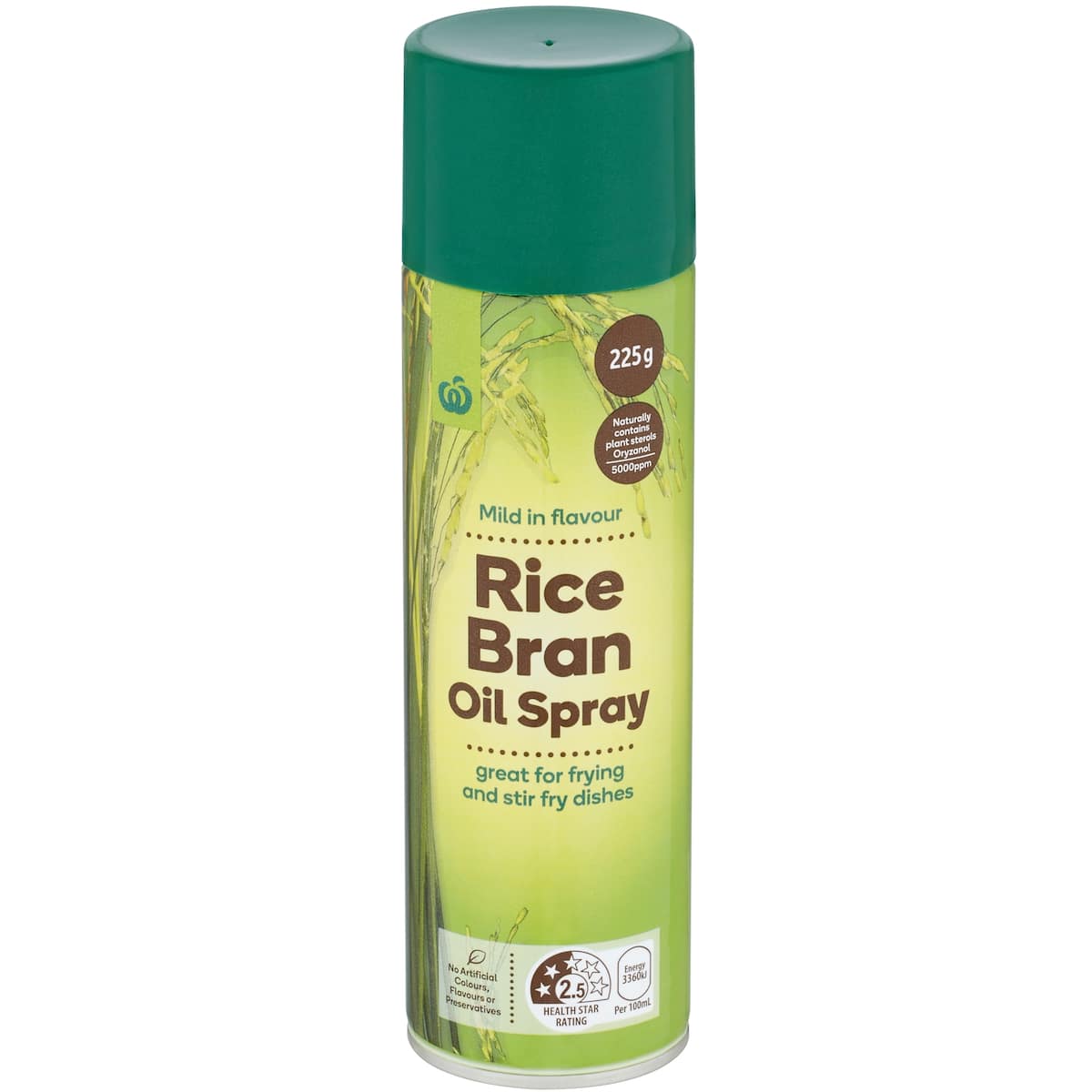 Woolworths Rice Bran Oil Spray 225g | bunch