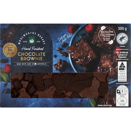Woolworths Chocolate Brownie 300g | bunch