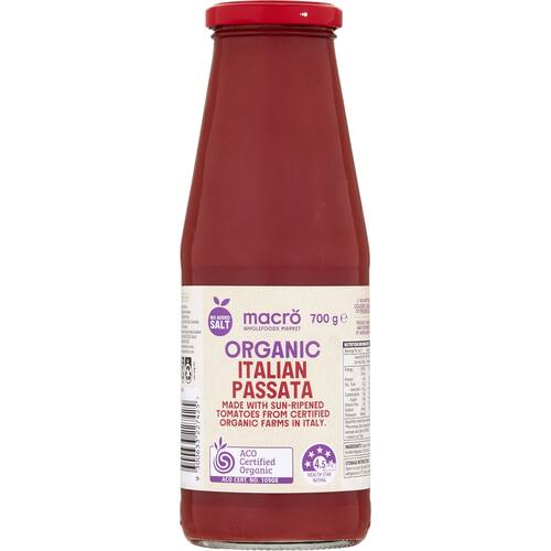 Macro Organic Passata 700g | bunch