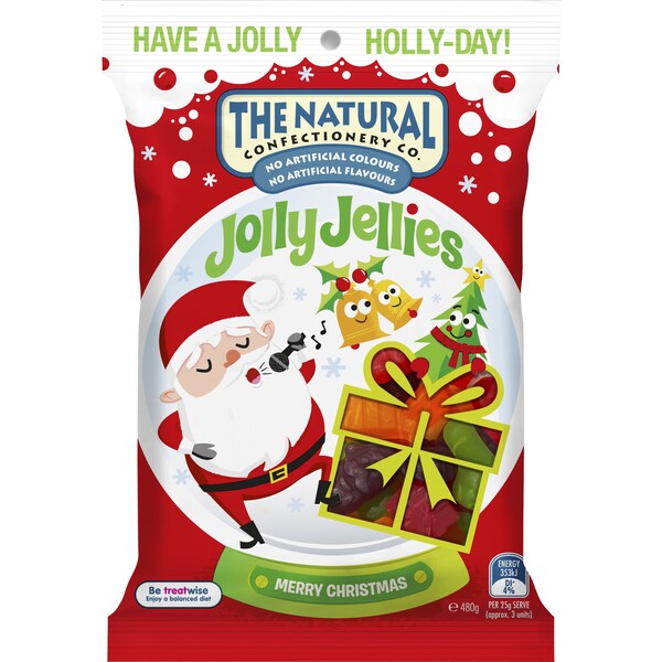The Natural Confectionery Co. Jolly Jellies 480g | Woolworths