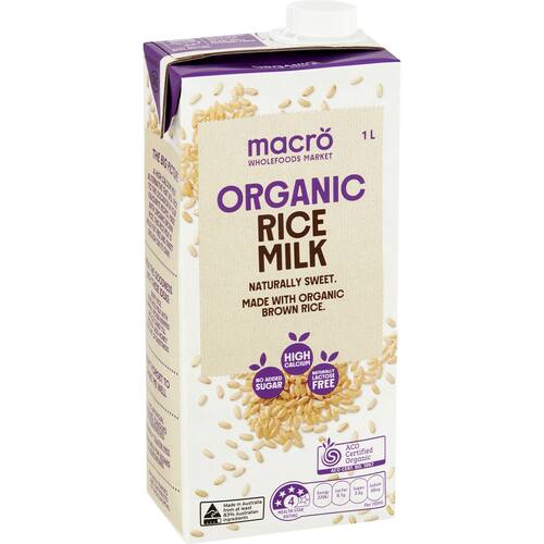 Macro Organic Rice Milk 1l | bunch