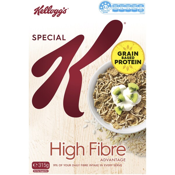 Kellogg's Special K High Fibre Advantage Cereal 315g | Woolworths