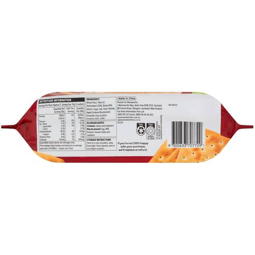Woolworths Traditional Cracker 250g | bunch