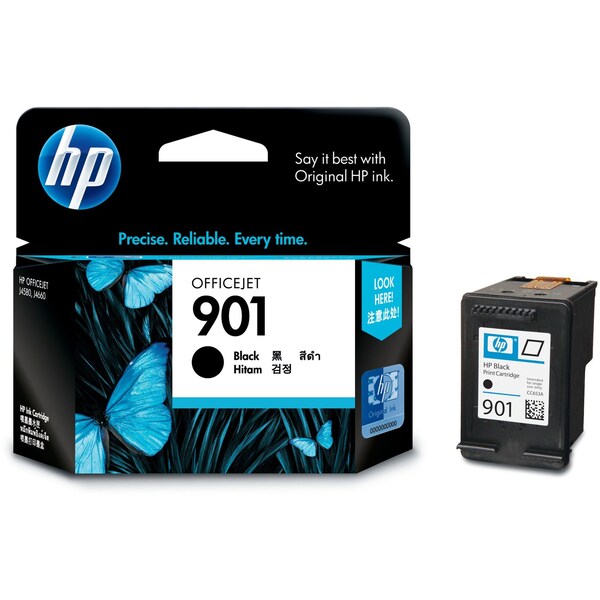 HP Printer Ink 901 Black Cc653aa Each | Woolworths