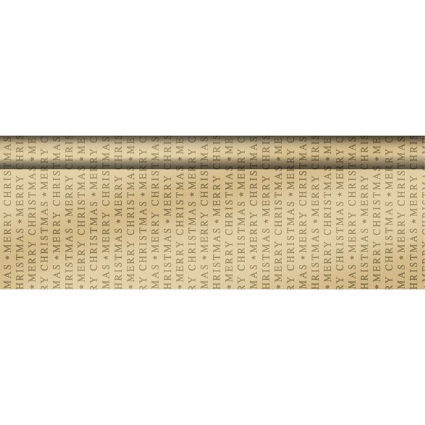 Christmas Wrapping Paper Roll Gold Foil Each | Woolworths