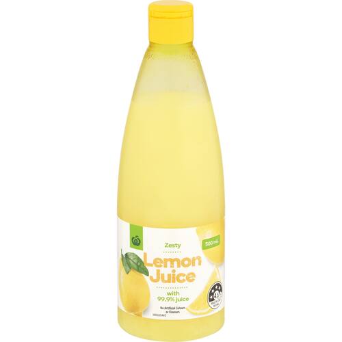 Woolworths Lemon Juice 500ml | bunch