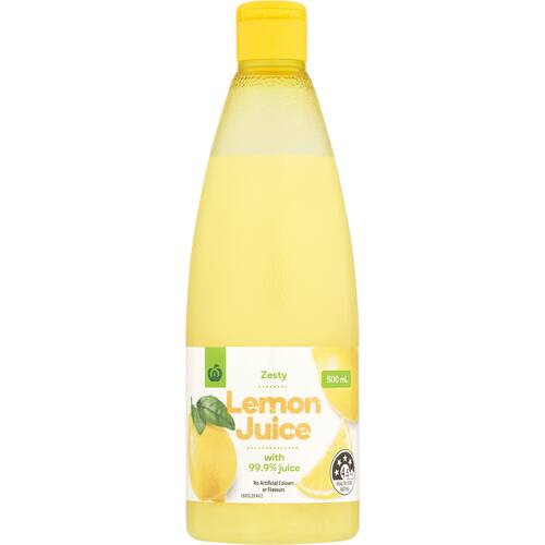 Woolworths Lemon Juice 500ml | bunch